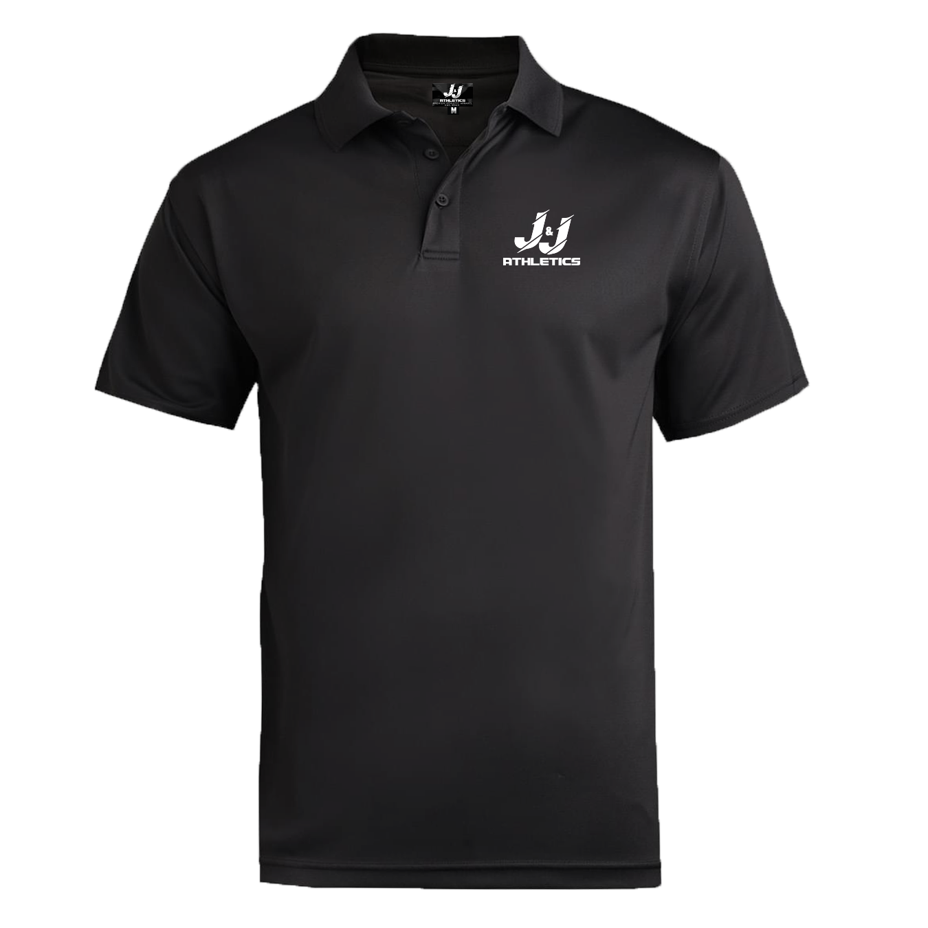 Black- Men's Golf Polo – J&J Athletic Co.